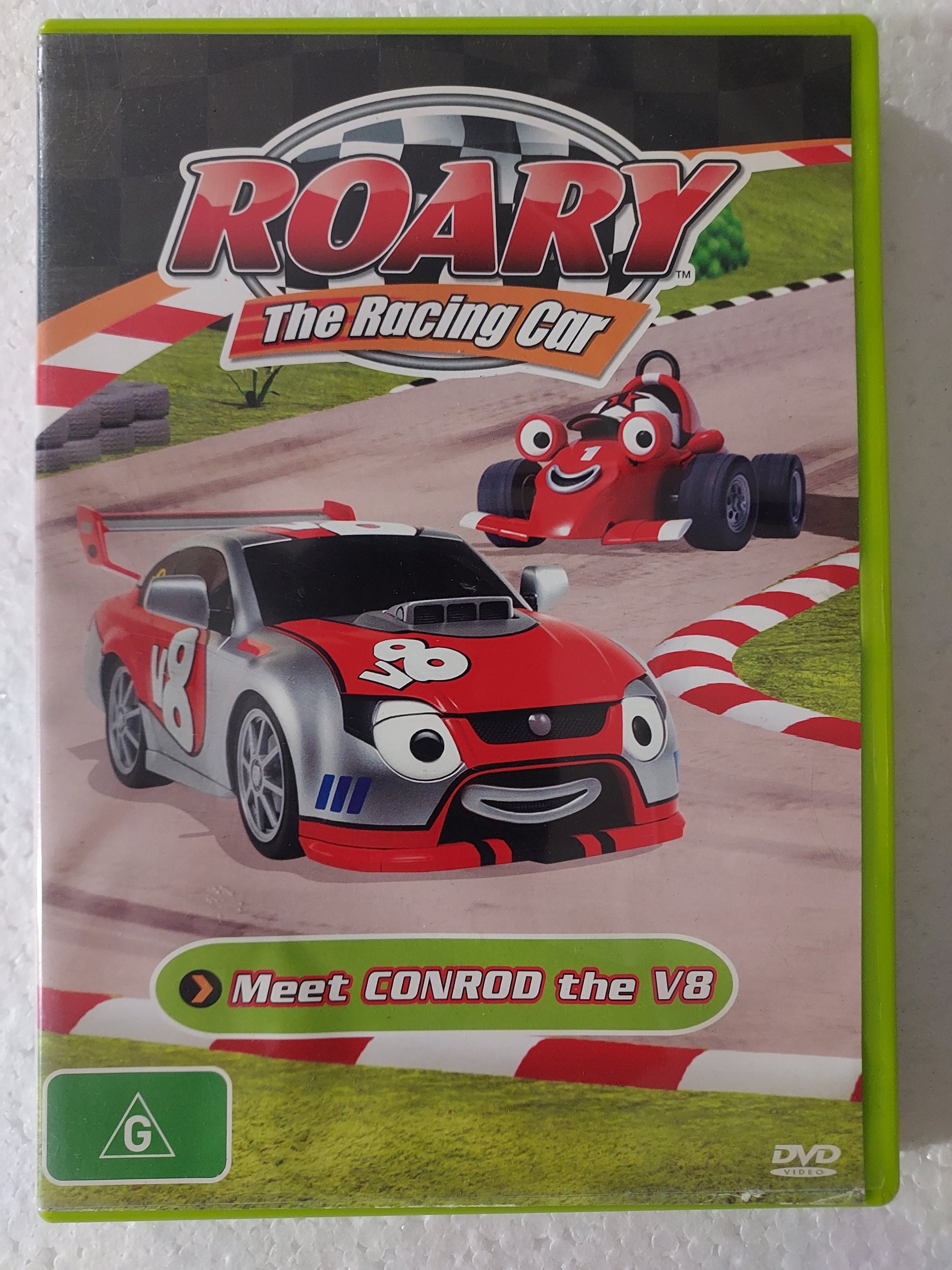 Roary the Racing Car Meet Conrod the V8 - DVD - used – Reptile Direct ...